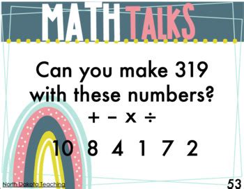 Image result for Middle School Math Number Talks