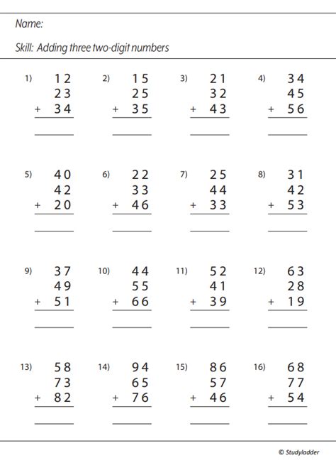 Image result for How to Add Three Two-Digit Numbers Video