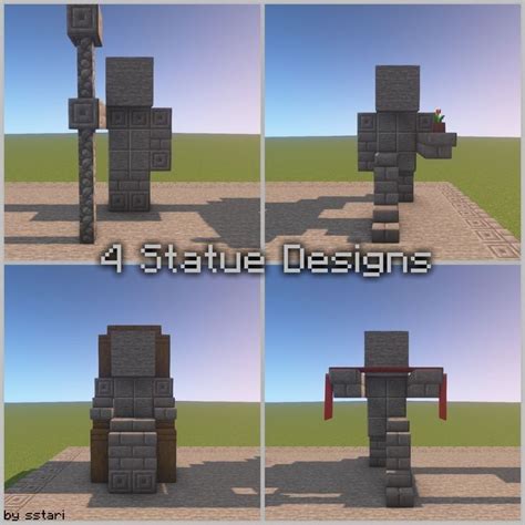 Image result for Minecraft Human Statue Small