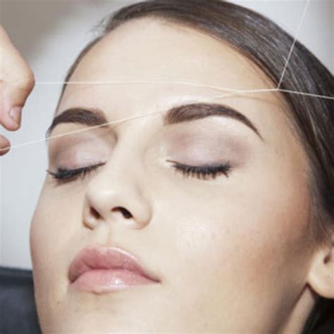 Image result for Forehead Threading