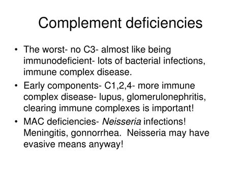 Image result for C8 Complement Deficiency