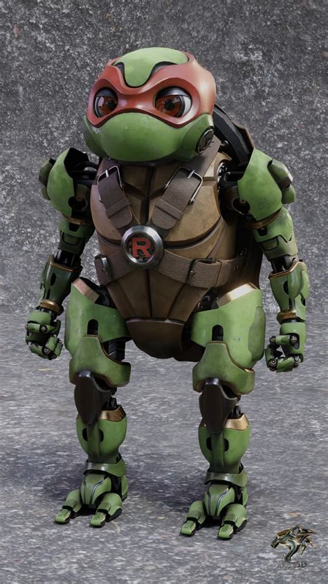 Image result for Mouse Bot Ninja Turtle