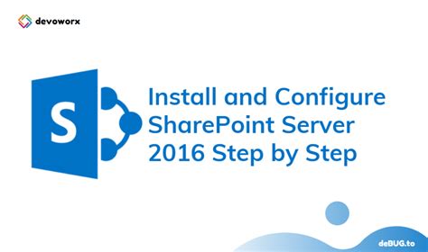 Image result for SharePoint Installation Step by Step 2016