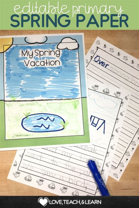 Image result for Spring Print Paper