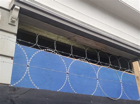 Image result for Razor Wire Installation