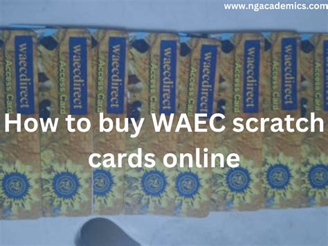 Image result for WAEC Scratch Card