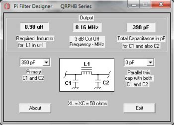 Image result for Pi Filter Design