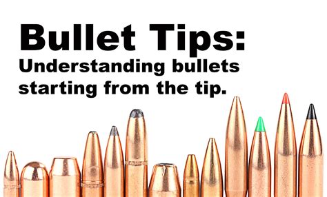 Image result for Different Types of Bullet Tips