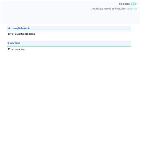 (2) 2 Powerful Employee Status Report Templates | Free Download