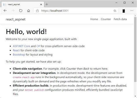 Image result for React with .Net MVC