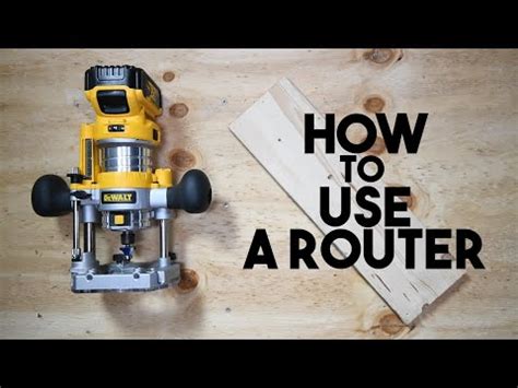 Image result for How to Use a Router