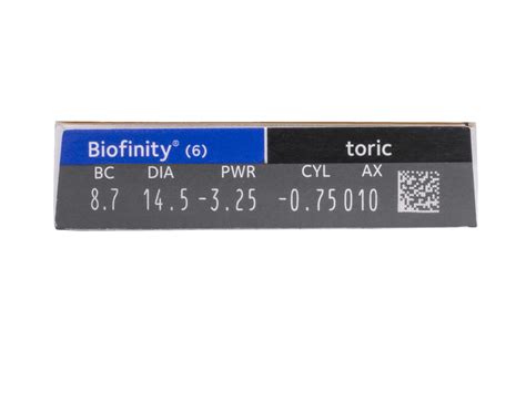 BIOFINITY TORIC – Silo Optical