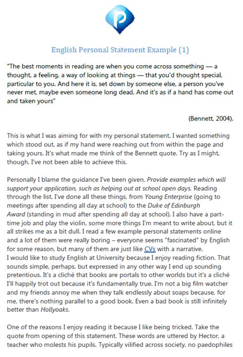 Image result for TESOL Personal Statement Examples