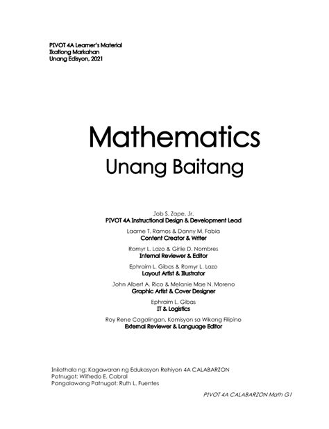 Image result for Grade 1 Math 1 Module 1 Week 1