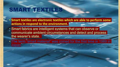 Image result for Smart Textiles Technology