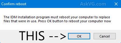 Image result for Update IDM Dialog