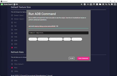 Image result for Change Oculus Quest Resolution