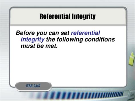 Image result for Referential Integrity Rules