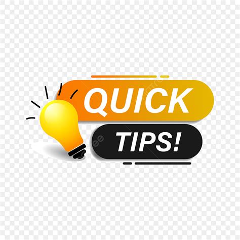 Image result for Quick Tips Icon Transparent Background