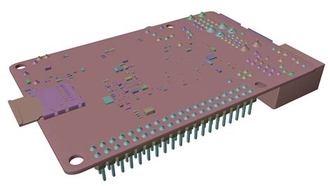 Image result for Raspberry Pi SolidWorks Model