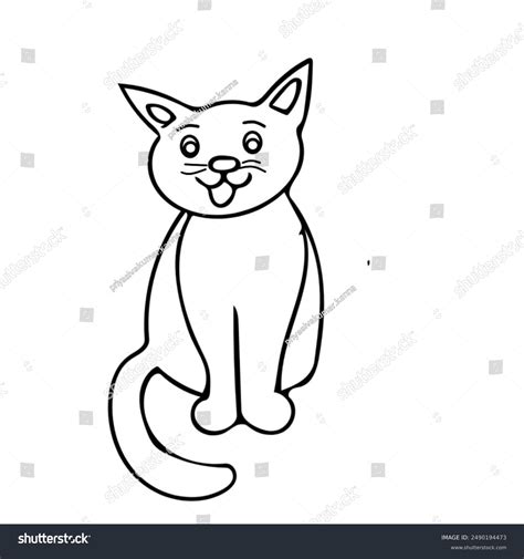 Image result for Cat Drawing Coloring