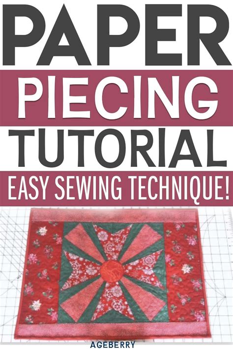 Image result for Foundation Paper Piecing Tutorial for Beginners