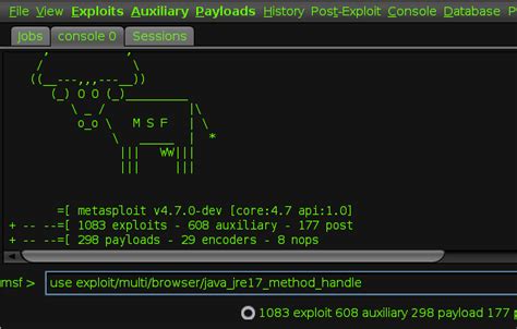 Image result for Metasploit GUI Dashboard