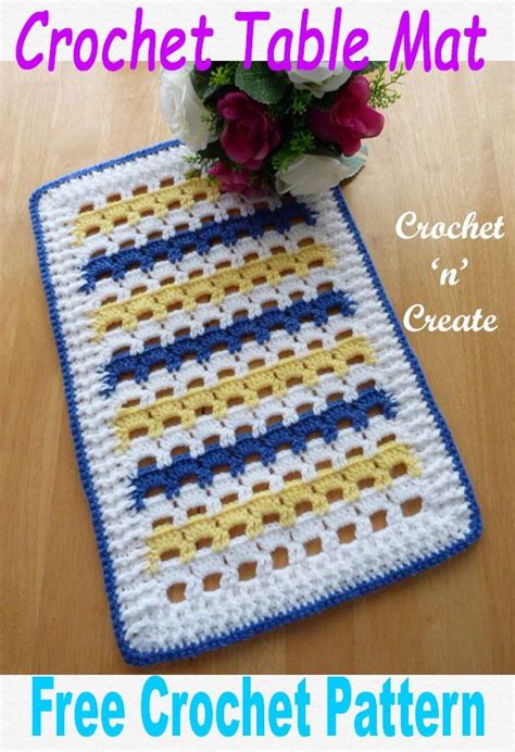 Image result for Table Mat Crochet