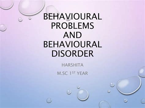 Image result for Behavioural Problems