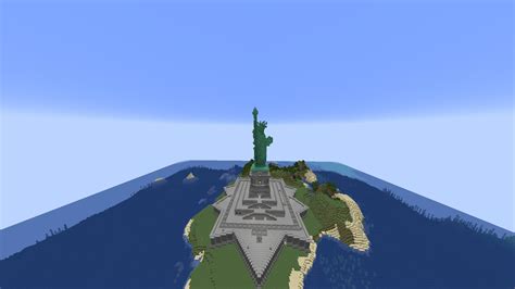 Image result for Mini Statue of Liberty Minecraft Tutorial
