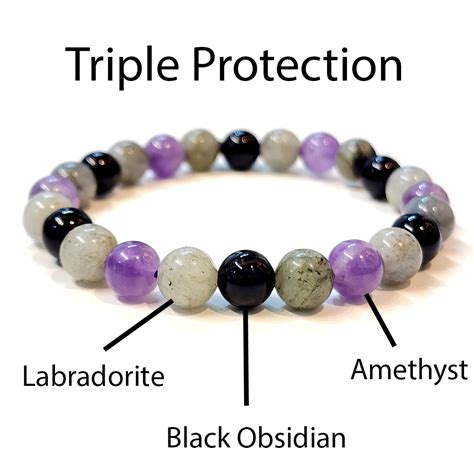 The Ultimate Triple Protection Bracelet (Lab Certified) - Crystals Store