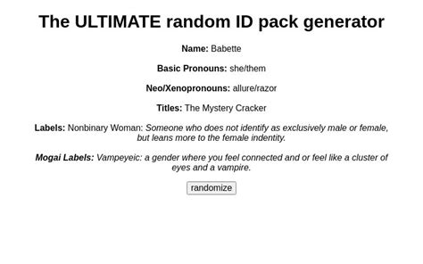 Image result for Random ID Number Generator