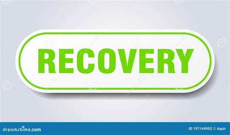 Image result for Recovery Sign