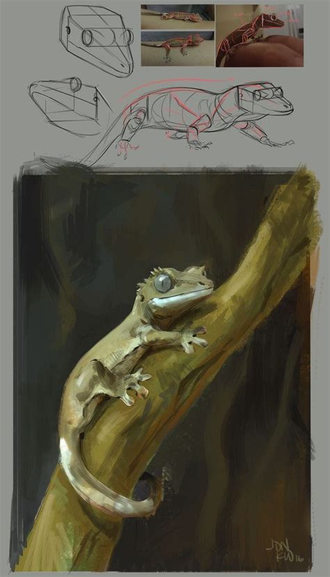 Image result for Simple Lizard On a Tree Drawing Images
