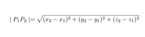 Image result for Distance Formula Multivariable