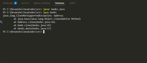 Image result for Clone Not Support Exception in Java