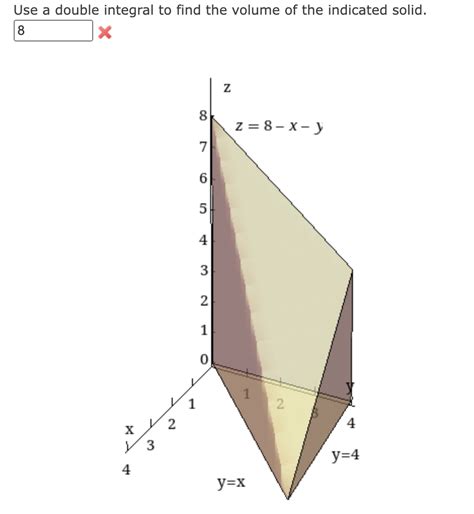 Image result for Volume Double Integral Calculus Problems