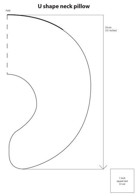 Image result for Adult Neck Pillow Pattern