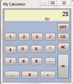 Image result for How to Create Application of Calculator Visual