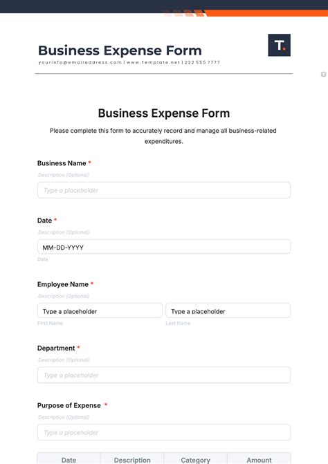 Image result for Expense Request Form
