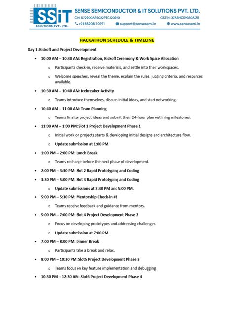 Image result for Hackathon Process and Agenda Example