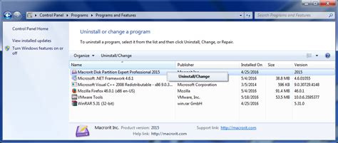 Image result for Uninstall Control Panel