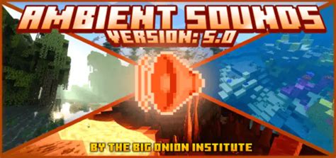 Image result for Minecraft Ambient Sounds Mod