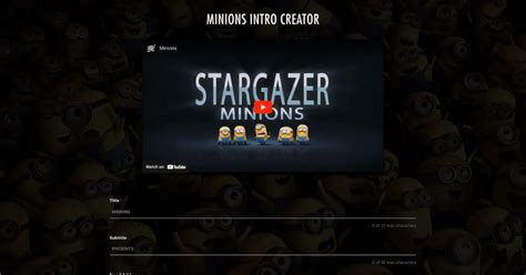 Image result for Universal Minions Intro Loop