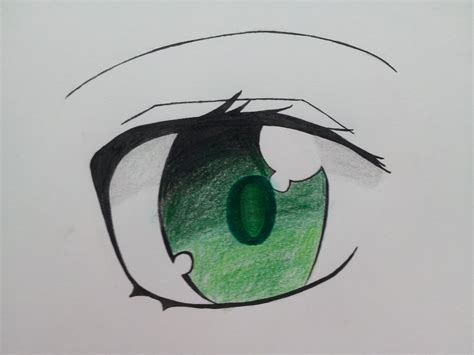 Anime Eye Drawing