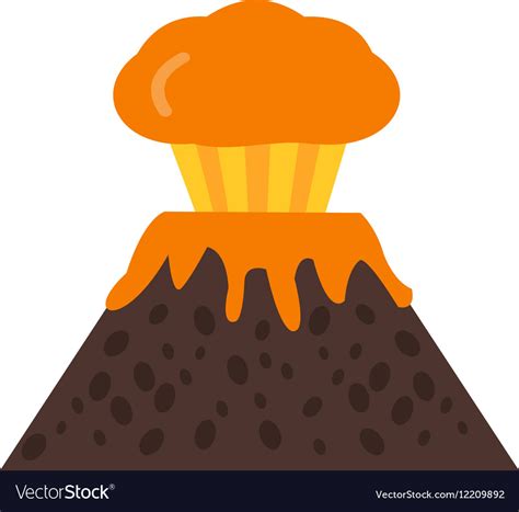 Image result for Volcano Vector