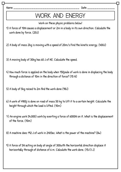 Image result for Chapter 2 Science Work and Energy Question Answer