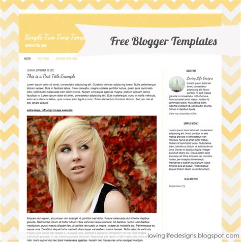Image result for Personal Blog Template Example
