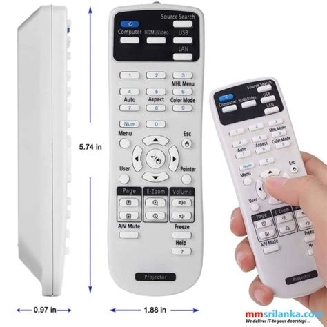 Image result for Epson Projector Remote Controller