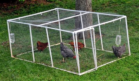 Image result for PVC Pipe Chicken Run